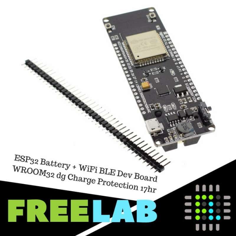 Promo Dijual ESP32 Battery WiFi BLE Dev Board WROOM 32 dg Charge ...