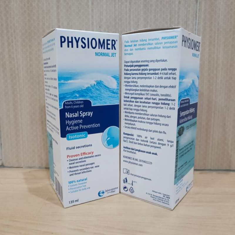 Promo Physiomer Normal Jet Isotonic Nasal Spray 135ml Diskon 23% Di ...