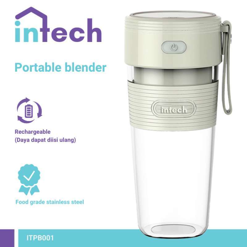 Promo Intech Portable Blender Diskon 27% di Seller Mistcont - Kapuk ...