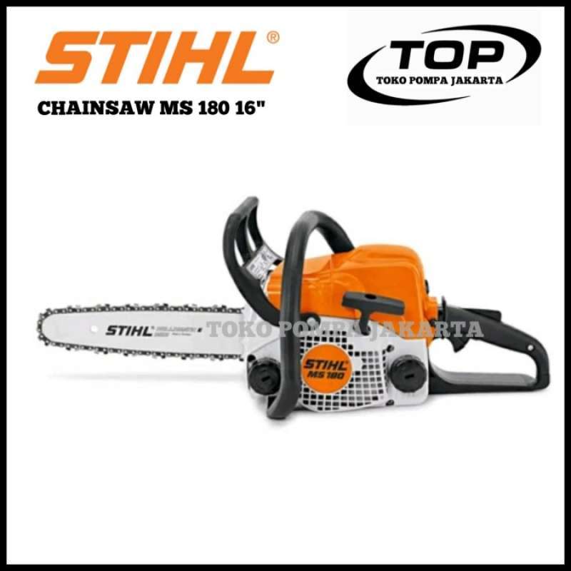 Promo Mesin Gergaji Kayu Stihl MS180/16 Chainsaw Gergaji Potong Pohon/Kayu Diskon 23% di Seller ...