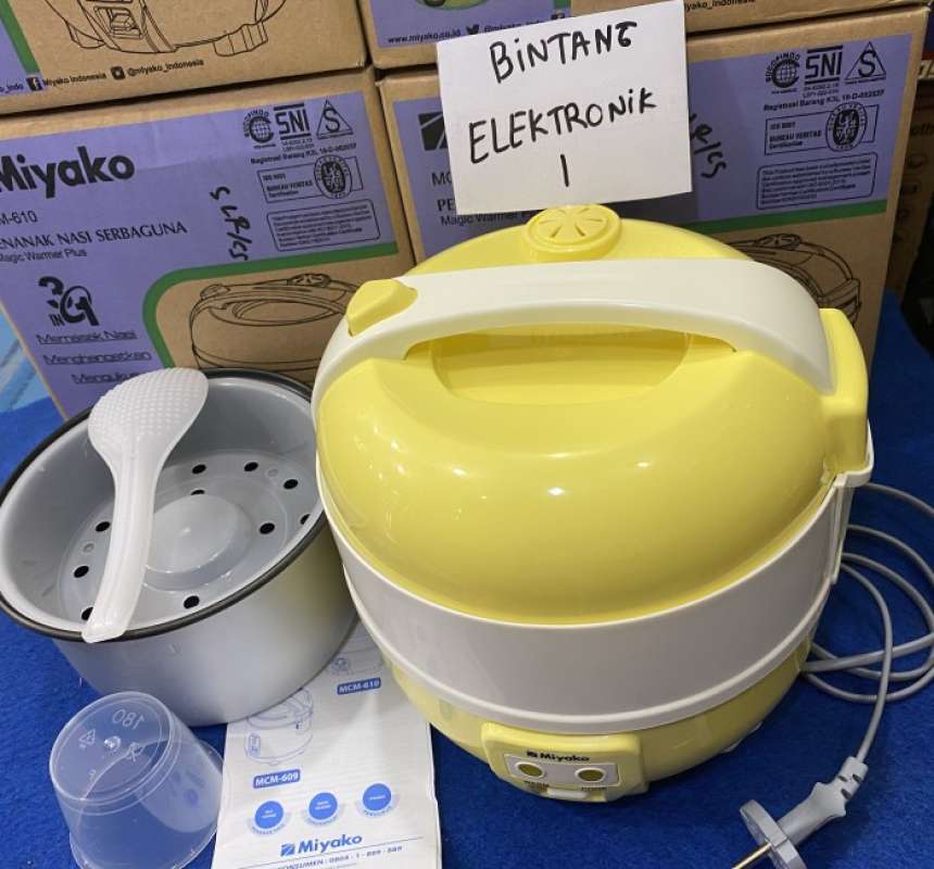 Promo Magic Com Miyako MCM-610 Rice Cooker Miyako 1 Liter Diskon 52% di ...