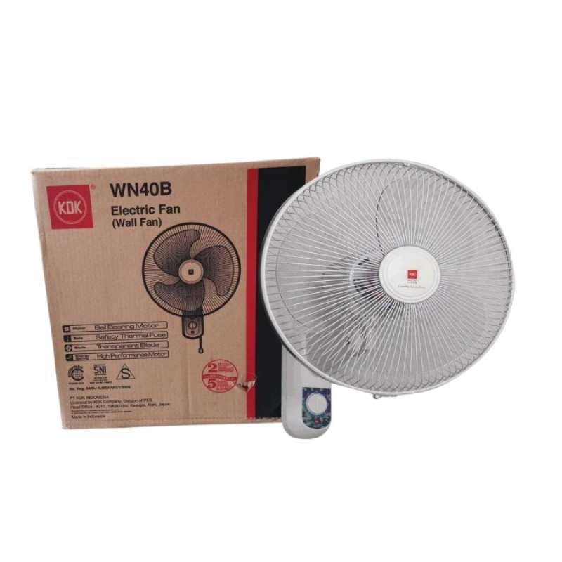 Promo KDK Wall Fan wallfan WN40B Kipas Angin Dinding Tembok kdk - Putih ...
