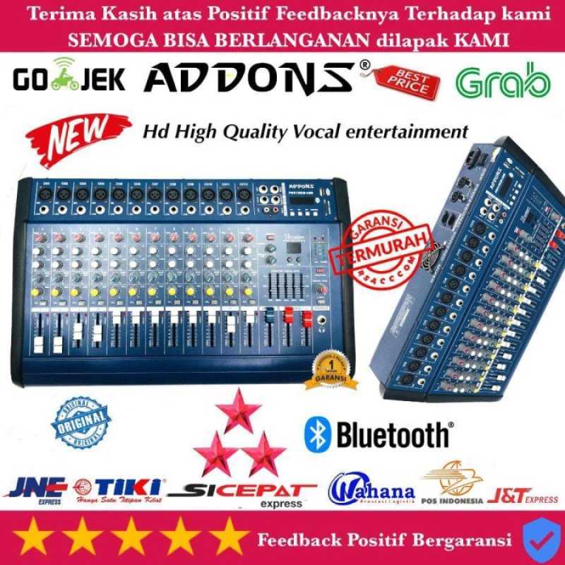 Promo POWER MIXER ADDONS 12 CHANNEL 1200WATT ORIGINAL Diskon 5% di Seller Mistcont - Kapuk, Kota ...