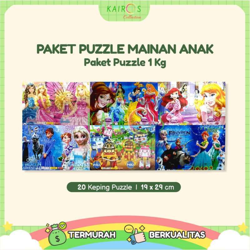 Jual Paket Puzzle 1 Kg di Seller Kairos Collection - Kota Surabaya ...