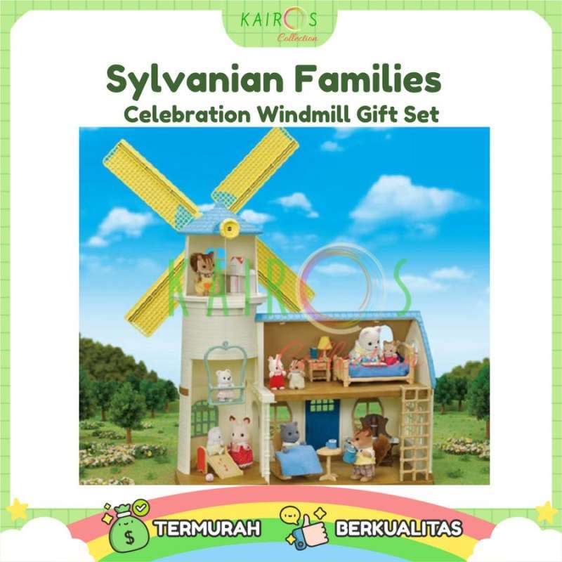 Jual Sylvanian Families Celebration Windmill Gift Set Di Seller Kairos ...