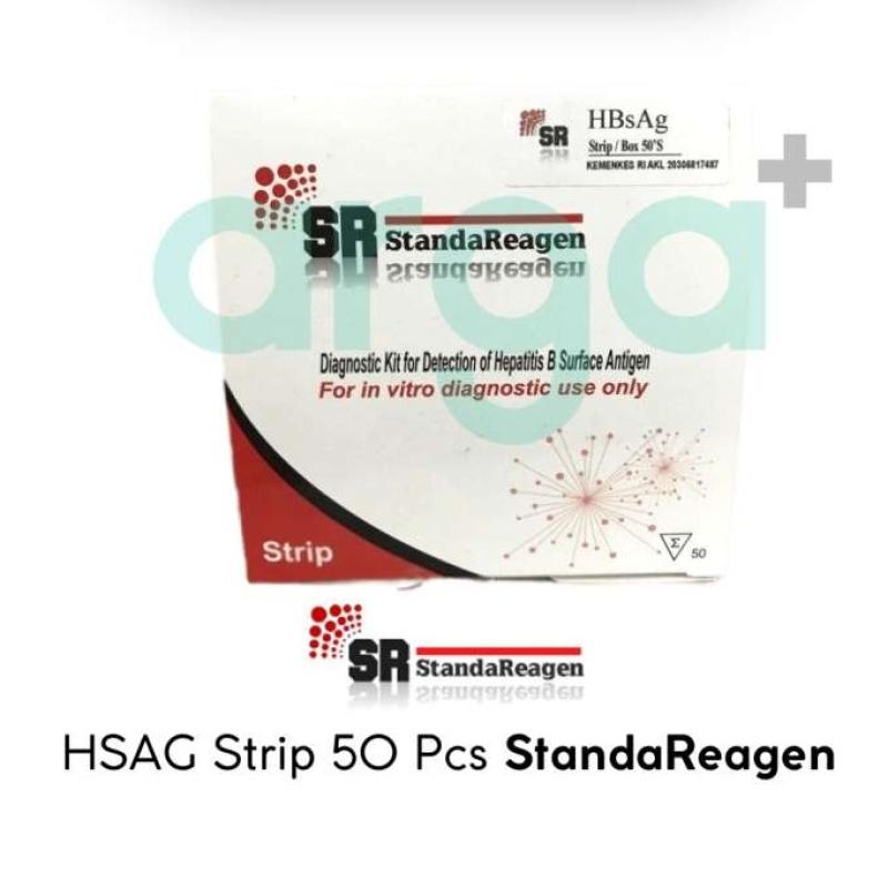 Jual HBsAG Strip isi 50 Pcs StandaReagen / Diagnostic Kit for Detection ...