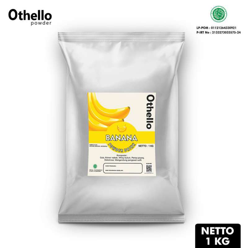 Jual Othello Powder Drink Bubuk Minuman Rasa Red Velvet 1kg Serbuk ...