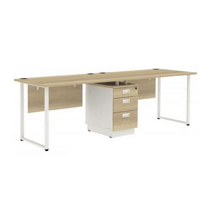 Jual Meja Kantor Meja Kerja Expo Es 1275 Plus Laci Es3d Konfigurasi 2 ...