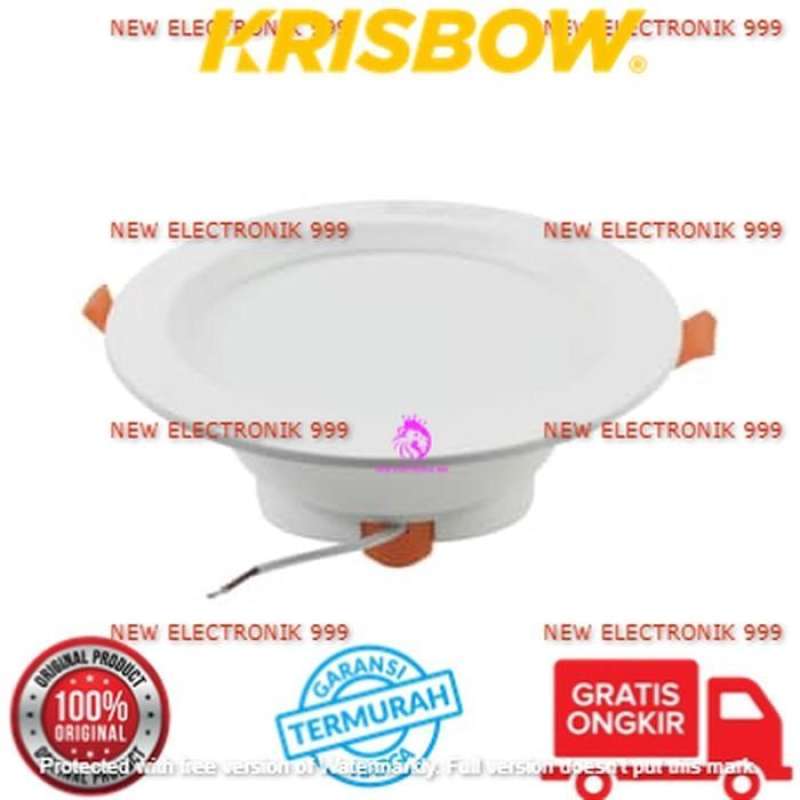 Jual Krisbow Lampu Downlight Smd Led 18w 3000k Warm White Kuning di Seller New Electronik 999 ...