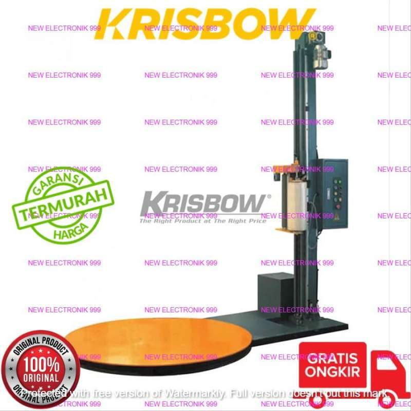 Jual KRISBOW SEMI AUTO PALLET WRAPPING MACHINE 2T KW0500908 di Seller ...