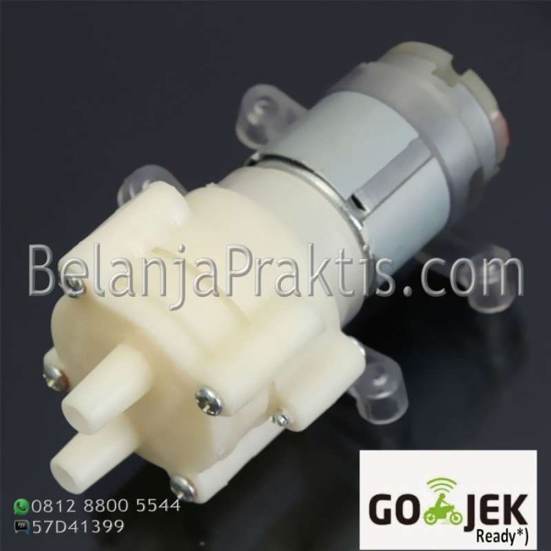 Jual Priming Diaphragm Pump Spray Motor 12V for Water Dispenser di ...