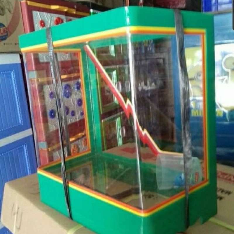 Jual aquarium es kelapa besar/ tempat es buah/ aquarium kelapa di ...