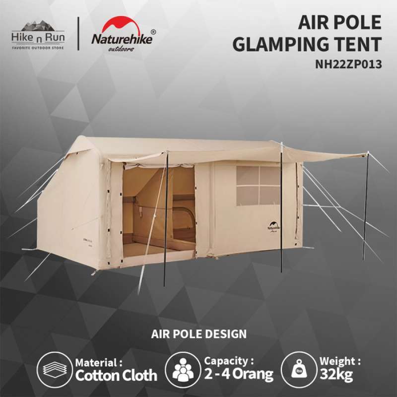 Promo Naturehike Tenda Camping Nh22zp013 Extend Air Pole Glamping Tent ...