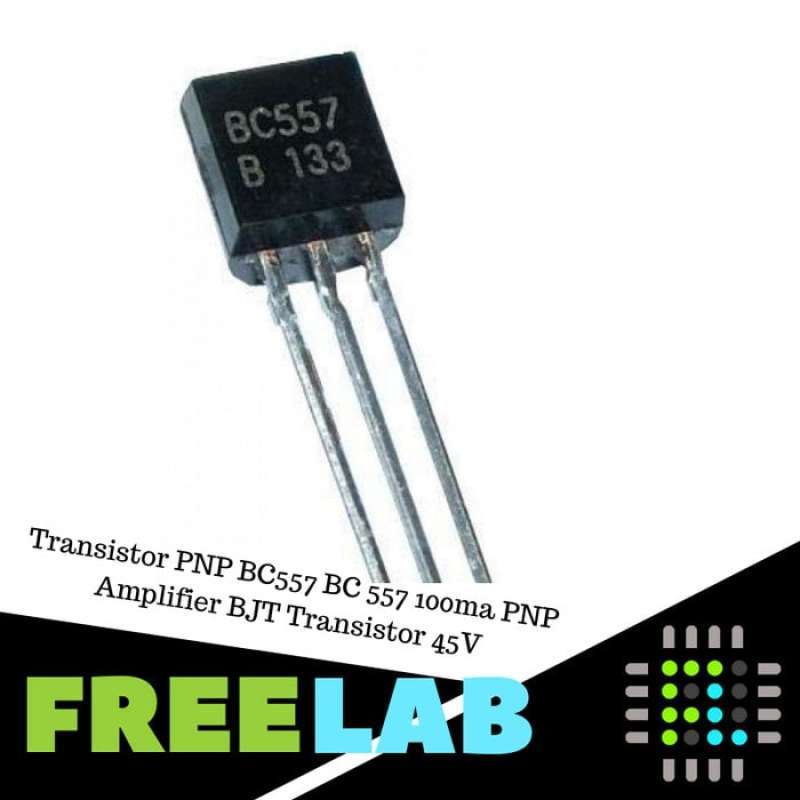 Promo Promo Transistor PNP BC557 BC 557 100ma PNP Amplifier BJT ...