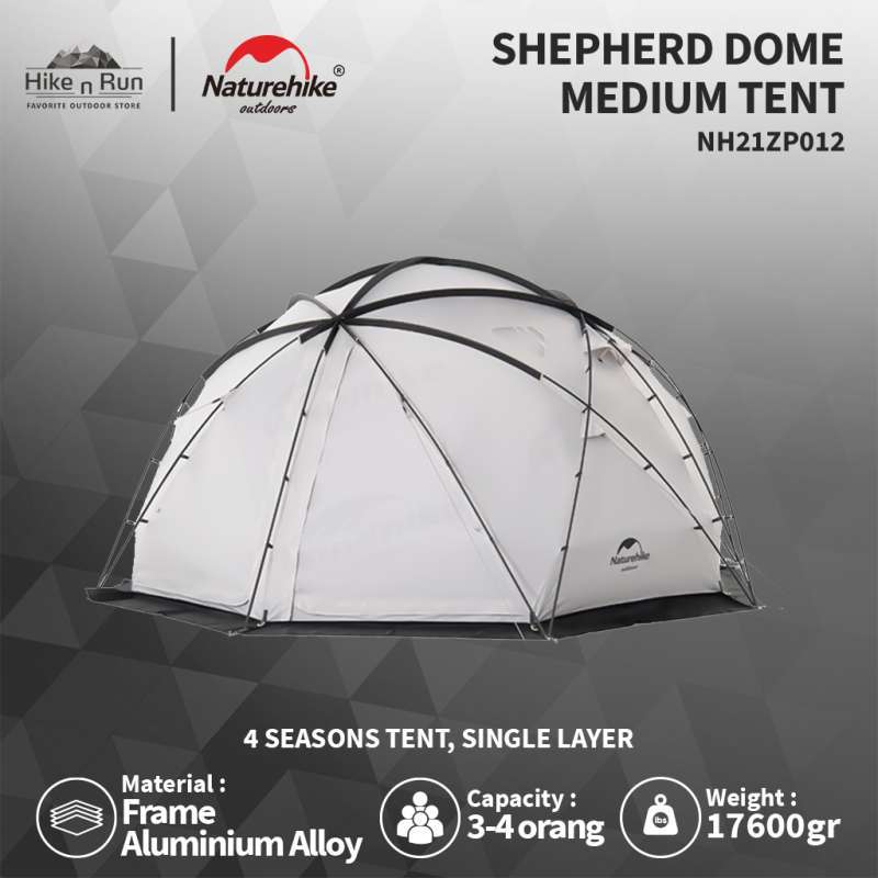Promo Naturehike Tenda Camping Nh21zp012 Shepherd Dome Medium Tent Diskon 14% Di Seller Hike N ...