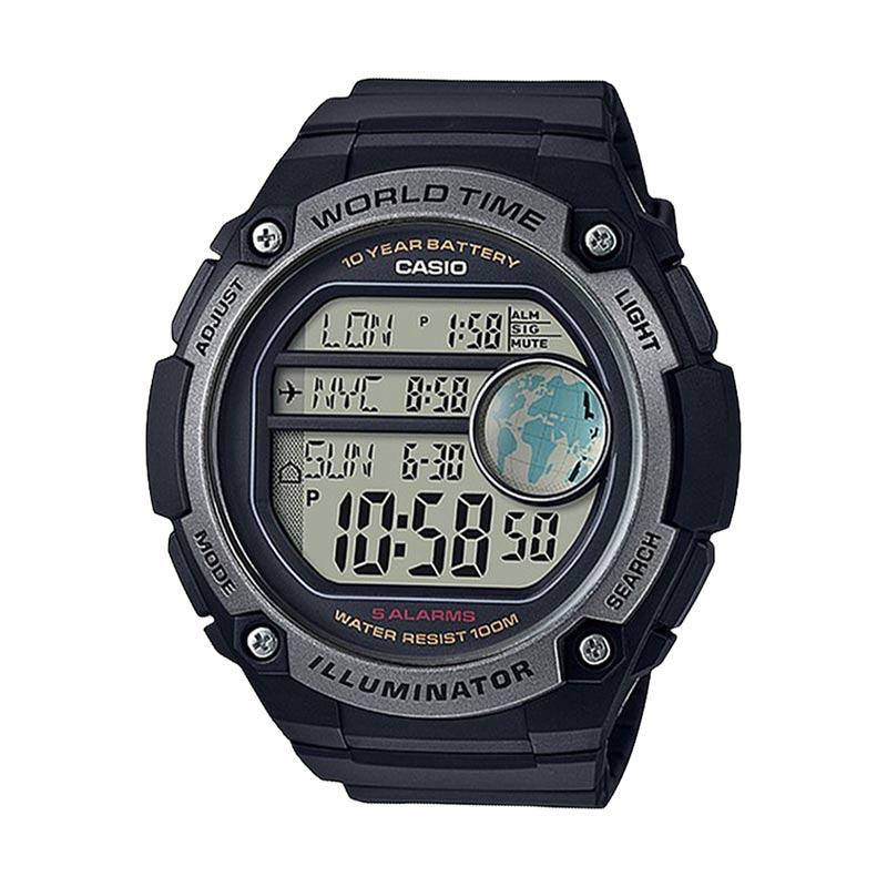 Jual CASIO AE-3000W-1AVDF Men Digital Dial Black Resin Strap Jam Tangan Pria di Seller ...