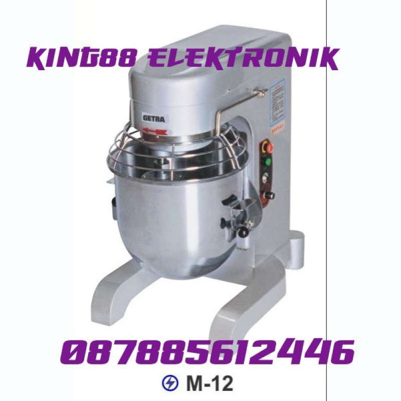 Promo PLANETARY MIXER GETRA M-12 MESIN MIXER PENGADUK ADONAN ROTI DAN ...
