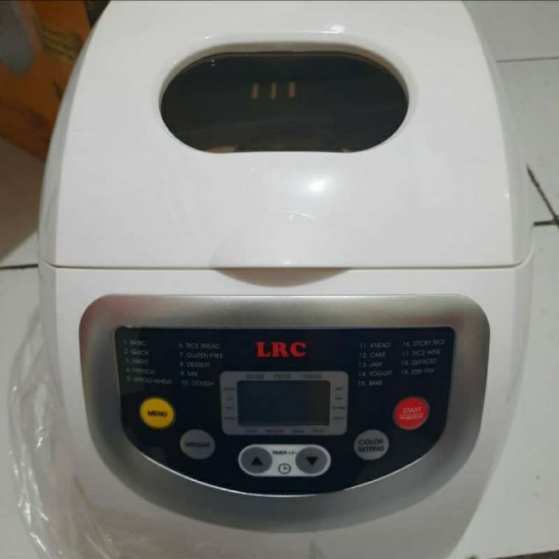 Promo Mesin Pembuat Roti / Bread Maker LRC BM8010 Diskon 8% di Seller ...