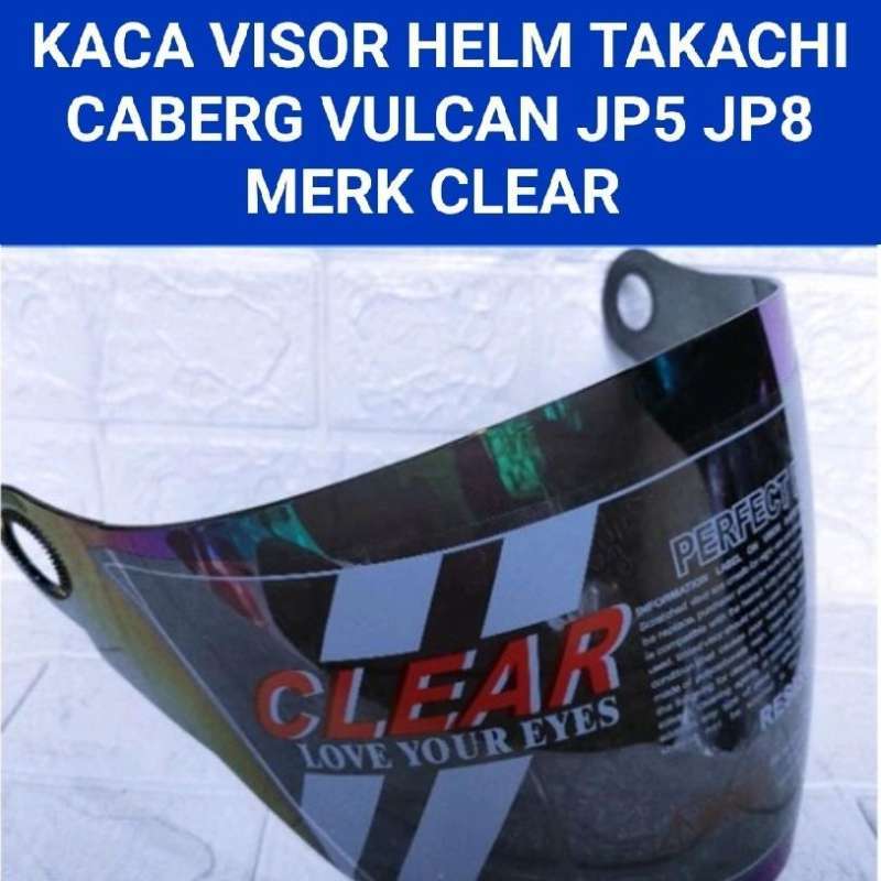 Jual Kaca Helm Standard Takachi, Jpx Double Visor, Caberg Vulkan Di ...