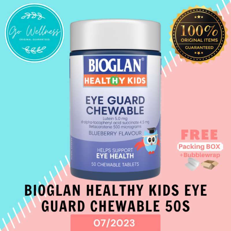 Jual Bioglan Healthy Kids Eye Guard Chewable 50S di Seller PALANG MERAH ...
