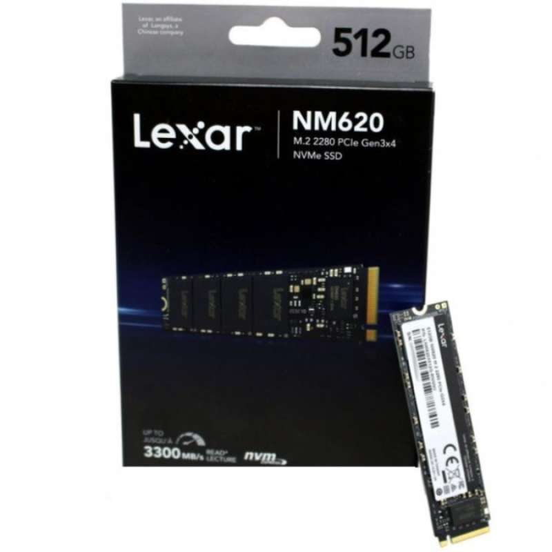 Jual SSD Lexar NM620 M.2 NVME-PCIe Gen3x4 512GB di Seller Lexar ...