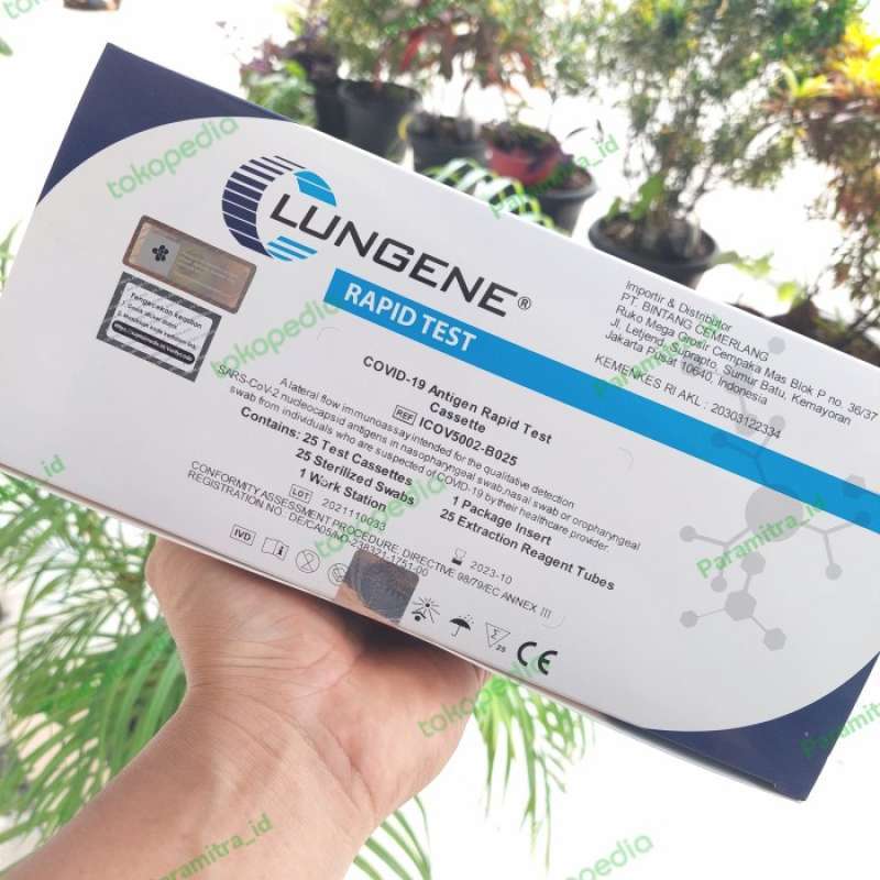 Promo Alat cek Antigen R Diskon 8% di Seller Albinka Store - Wanasari ...