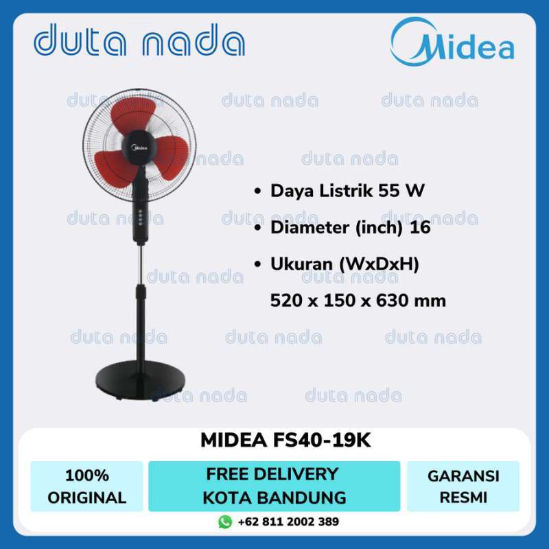 Jual Midea Kipas Angin Fs40-19k Di Seller Duta Nada Store - Jl. Braga No. 46, Braga, Sumur ...
