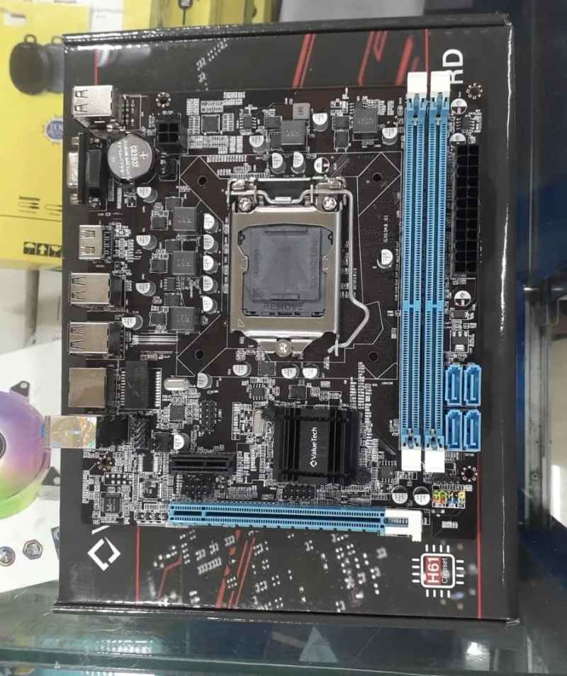 Jual Valuetech H61 Lga 1155 Ddr3 Intel Motherboard Micro Atx Di Seller ...