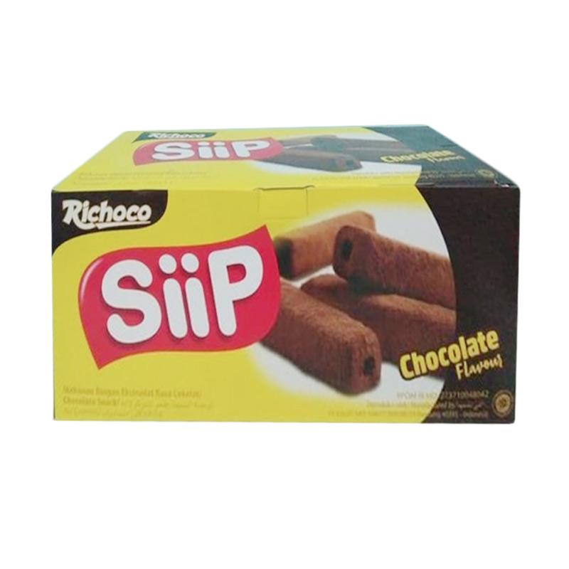 Jual Richoco Wafer Siip Coklat Snack [6.5 g/ Box/ 20 pcs] di Seller ...