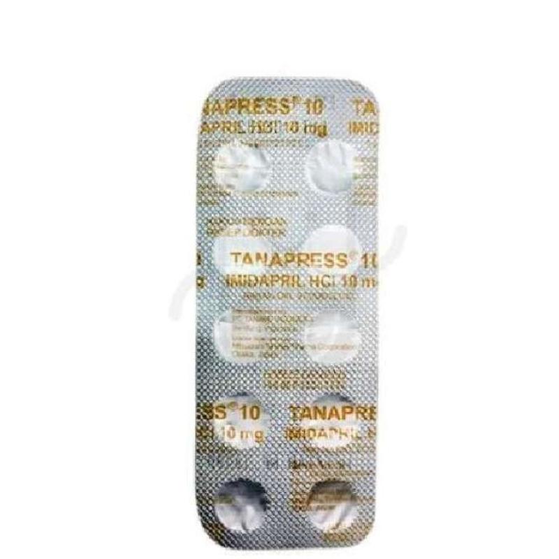 Jual TANAPRESS 10 MG STRIP 10 TABLET di Seller Apotek Joy Pinta Farma ...