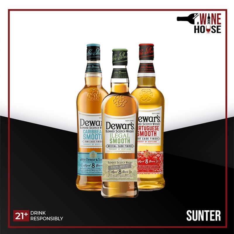 Jual Dewars 8 Years (Promo 3 Botol) - Blended Scotch Whisky di Seller ...