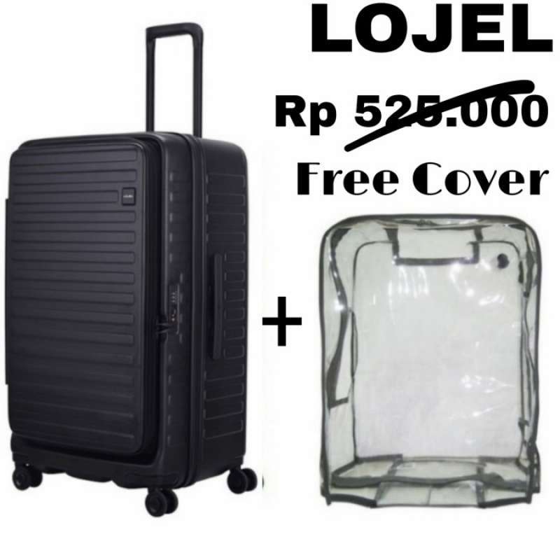 Promo Koper Lojel Cubo Fit Hardcase Size 28 Inch Large + Free Cover ...