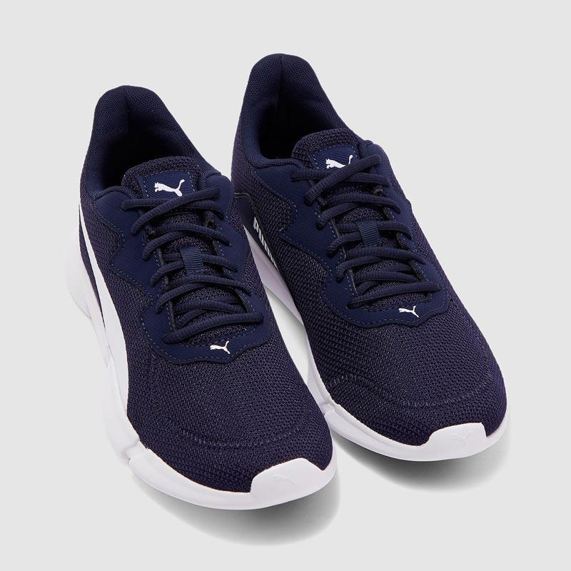 Jual PUMA Interflex Runner Sepatu Lari Unisex [19256703] - BIRU DONGKER ...