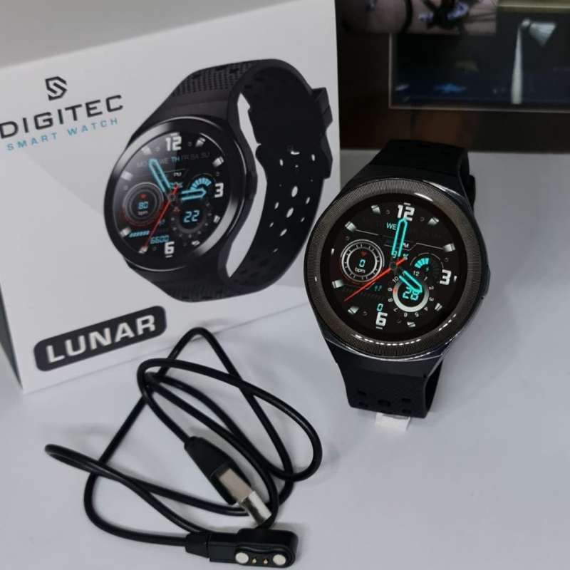 Promo Jam Tangan Original Digitec Smartwatch Lunar -Black Diskon 35% di ...