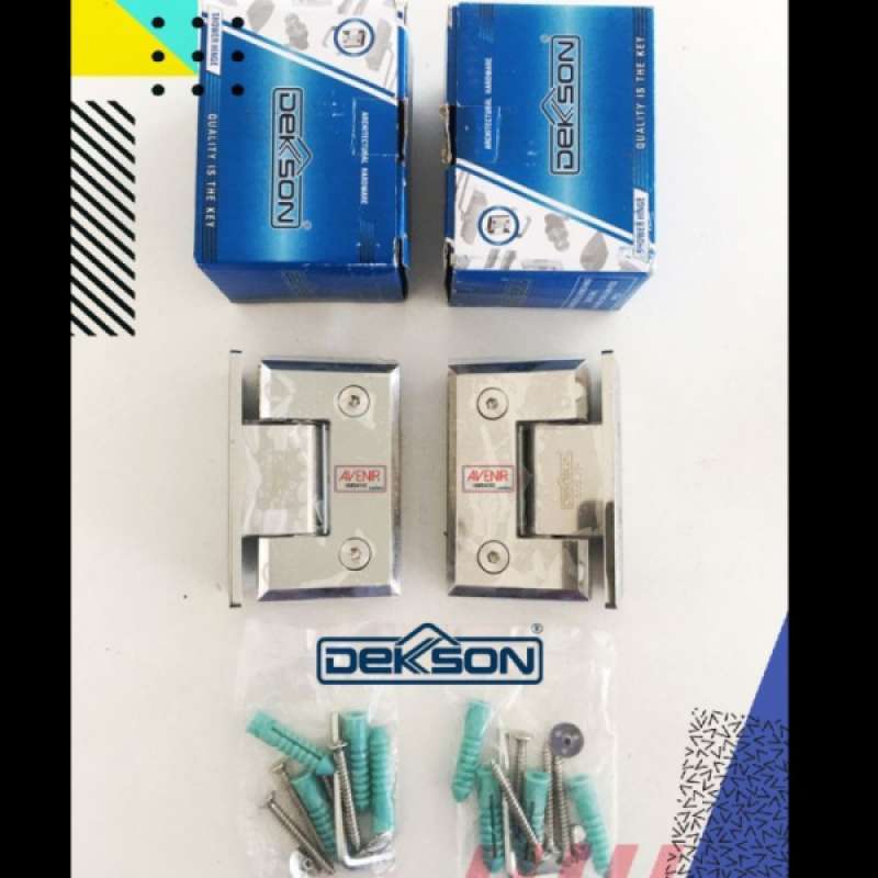 Jual Shower Hinge Dekson Engsel Shower Kaca Tembok Sh 5301 Dekkson di ...