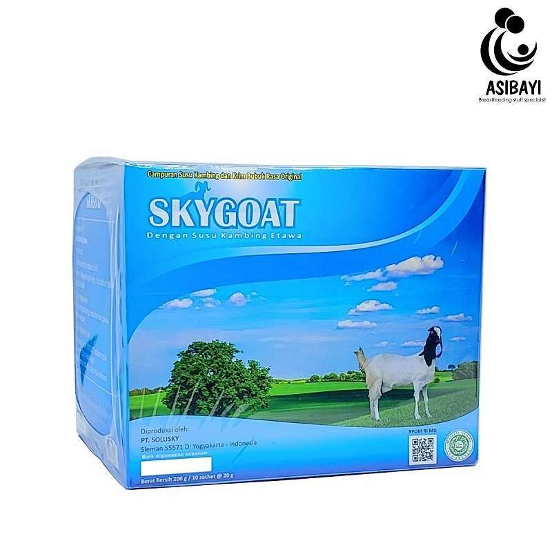 Jual SkyGoat Susu Kambing Etawa Dalam Sachet Praktis Sky Goat Milk ...