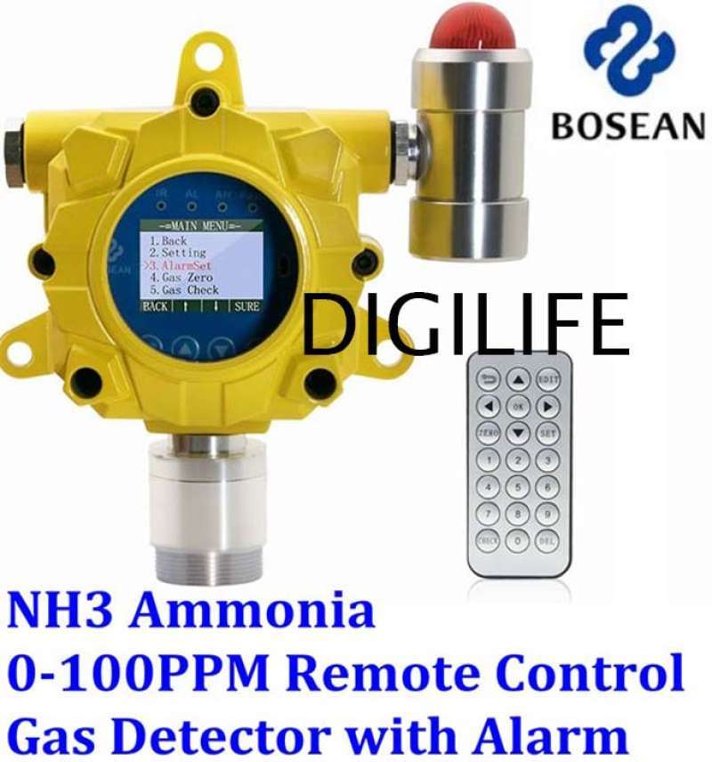 Jual NH3 Fixed Gas Detector Bosean K-G60 Ammonia Monitor Tester ...