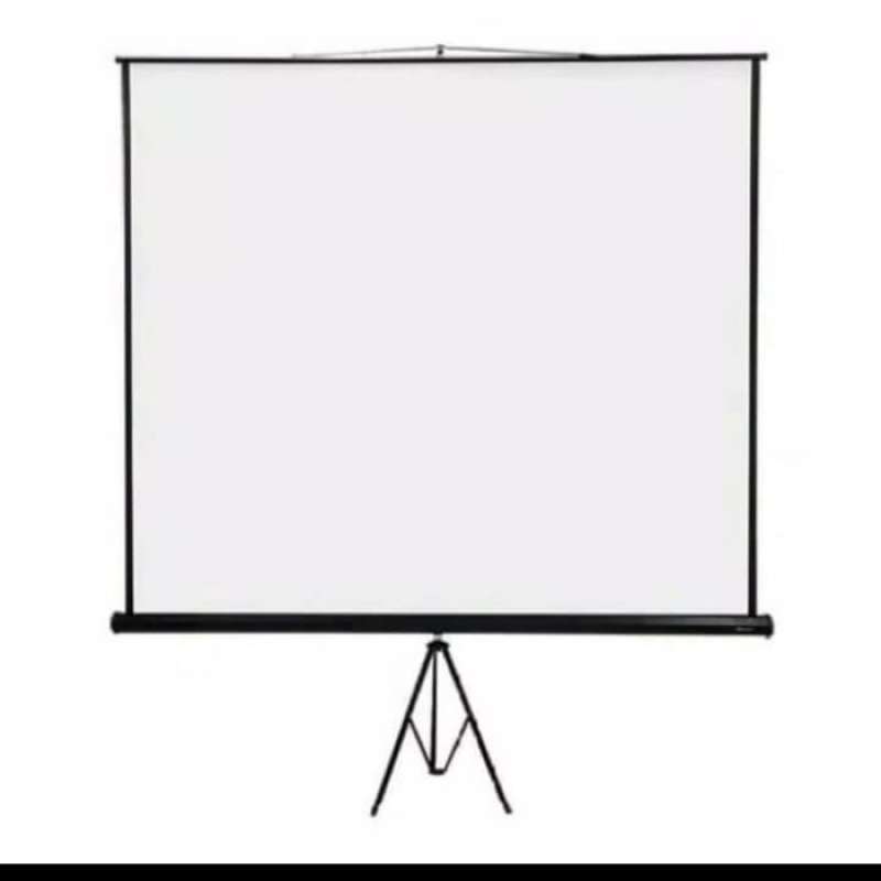 Jual Layar Screen Proyektor Tripot 70 Inch D Light- Layar Kaki Original ...
