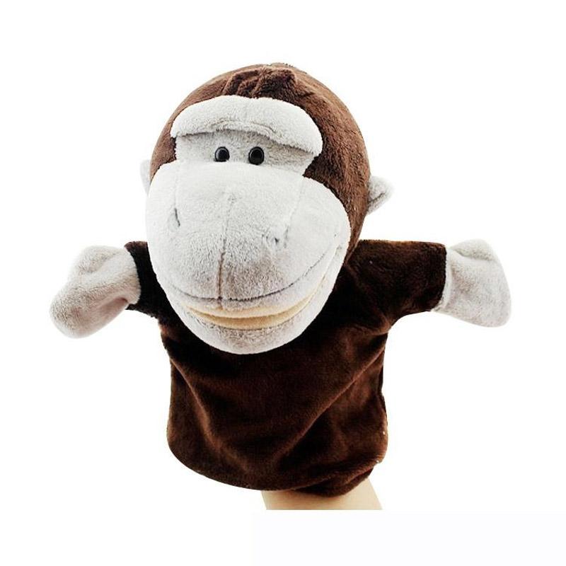 Jual IIT 3 Cartoon Animal Hand Puppet Toys Classic Kawaii Children Hand ...