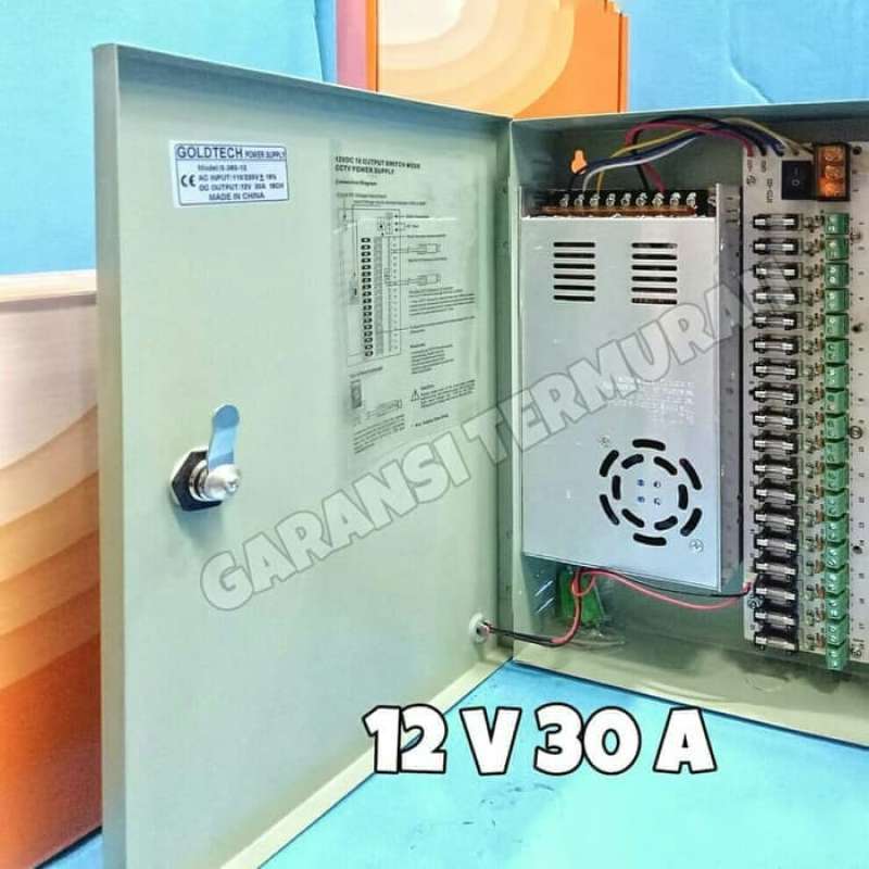 Jual Diskon Of The Year Psu 30 A Box Panel / 30a 18ch Untuk Cctv Diskon ...