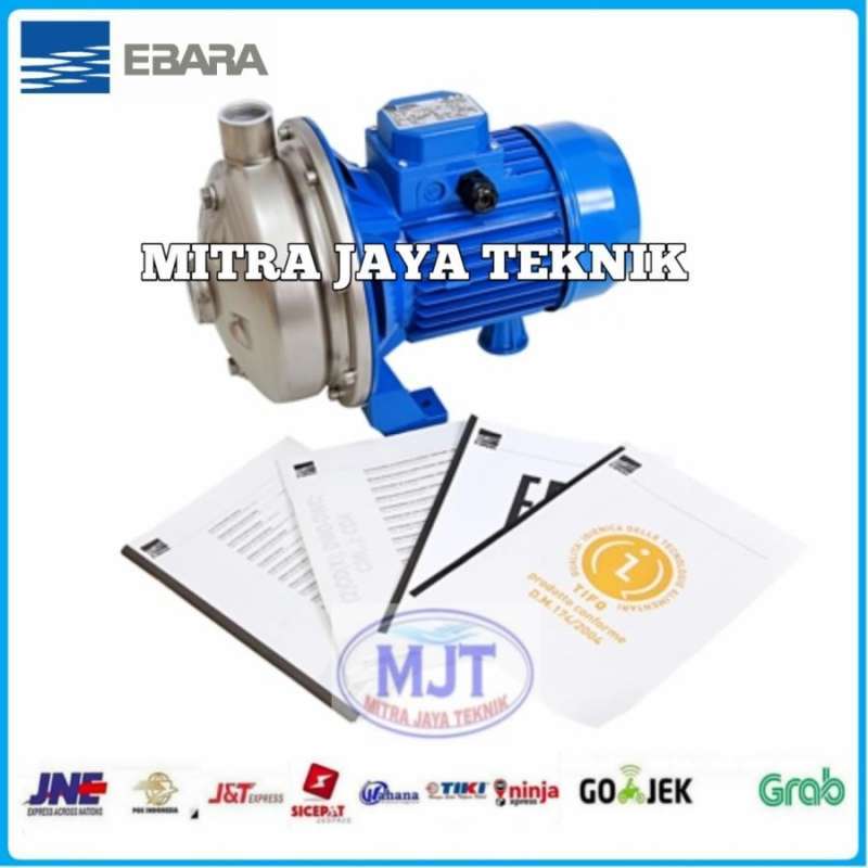 Jual Centrifugal Ebara Cdx 90/10 0,75kw Pompa Air Booster / Stainless Stell Di Seller Mitra Jaya ...