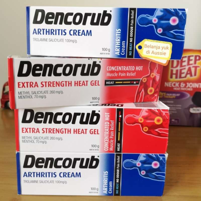 Jual Dencorub Original Product From Australia (Salep Otot) - 100G di ...