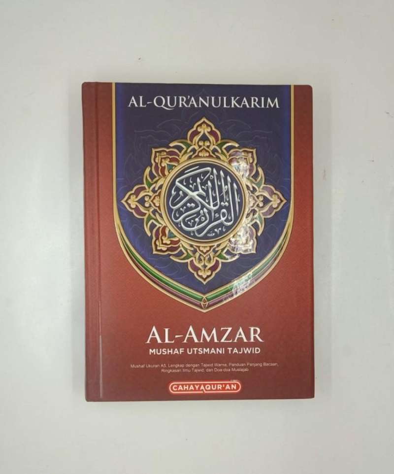 Jual Al Quran Asli Al Amzar Khas Ustmani Tajwid Warna - Cahaya Quran di ...