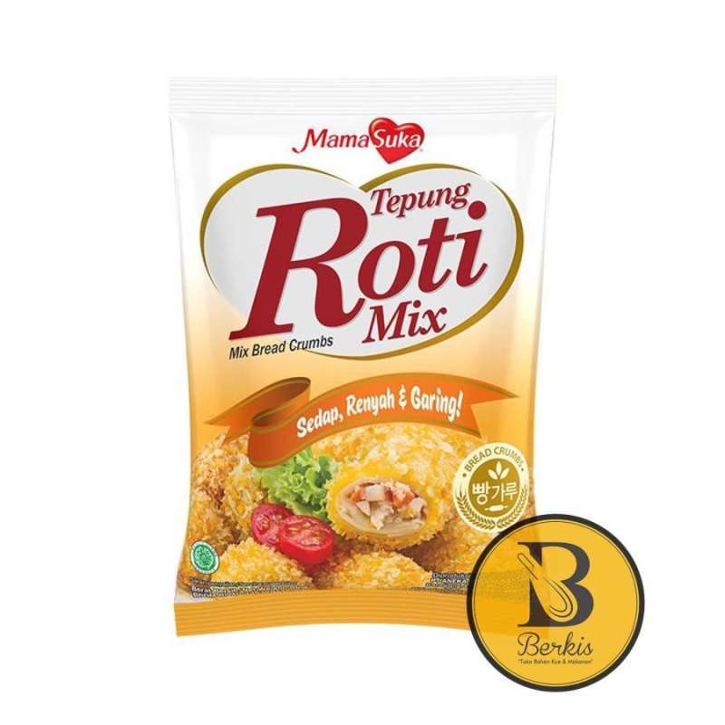 Jual Mamasuka Tepung Roti Mix 100 Gr / Bread Crumbs Di Seller Berkis ...