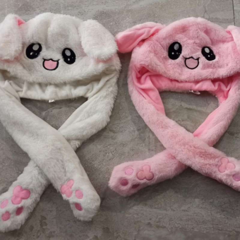 Jual TOPI BUNNY / BUNNY HAT DANCING LED MOTIF STITCH PINK di Seller ...