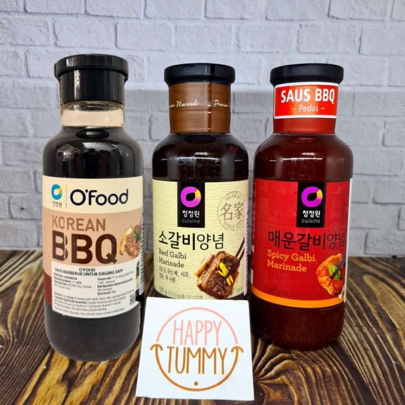 Jual chung jung one beef bulgogi galbi marinade sauce 500gr bumbu sapi di Seller Happytummysby ...