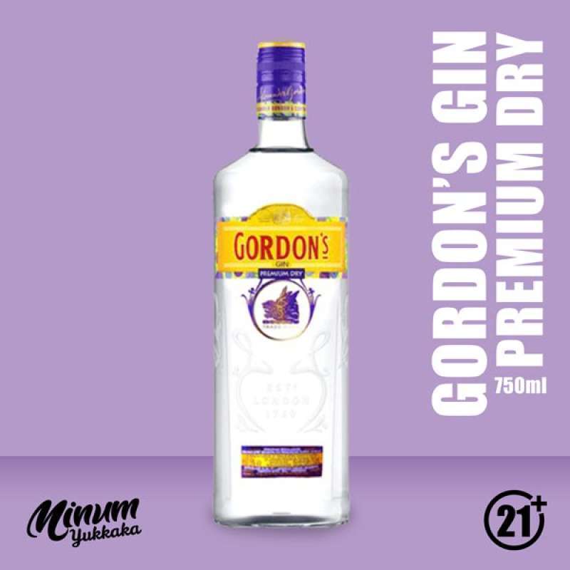 Jual Gordon's Gin Premium Dry 750ml di Seller Minum Yuk Kaka Bandung ...