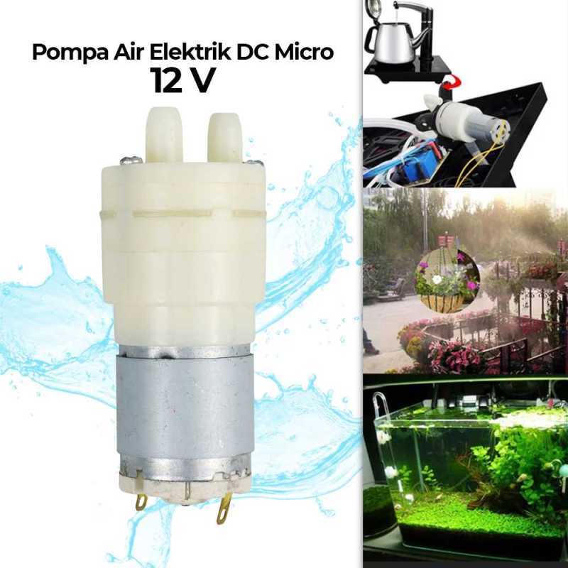 Promo GLO - LifeTech Pompa Air Elektrik DC Micro Water Pump 12V - 365B ...