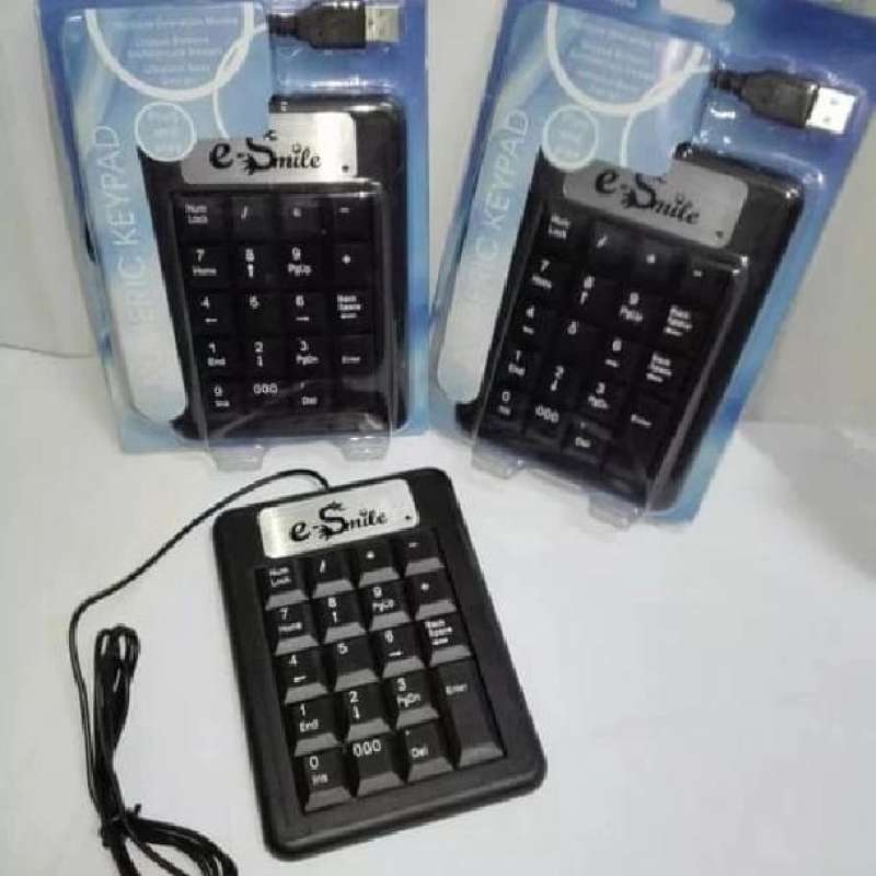 Jual KEYBOARD NUMERIK KEYPAD ANGKA PAD NUMPAD USB MINI NUMERIC di ...