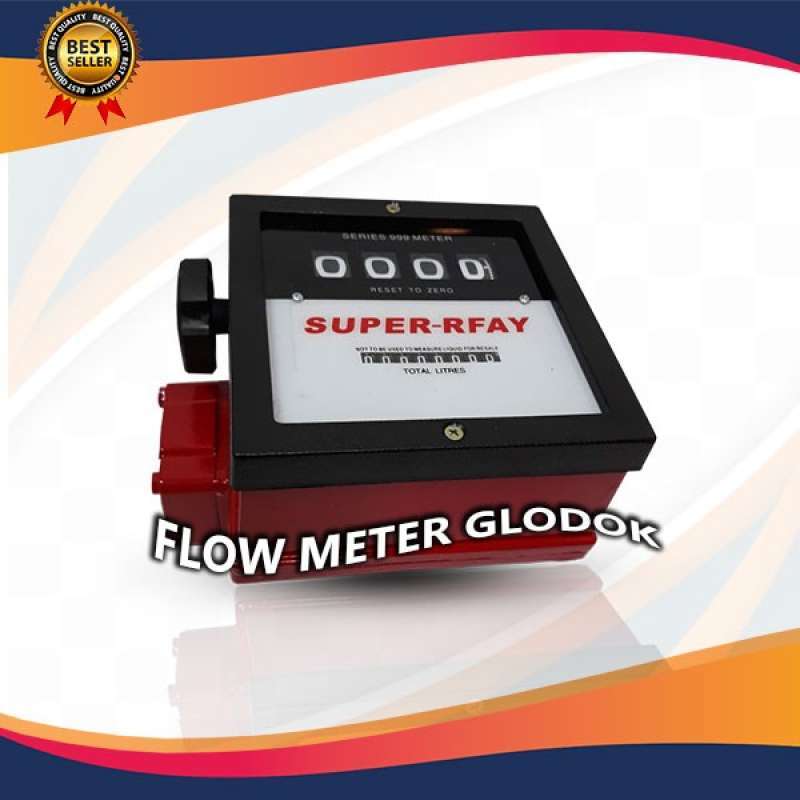 Promo Flow Meter Solar Super-rfay/flow Meter Solar 4 Digit 1.5 Inch ...